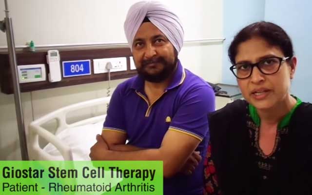 Rheumatoid Arthritis Stem Cell Therapy at Giostar - Patient Testimonial ...