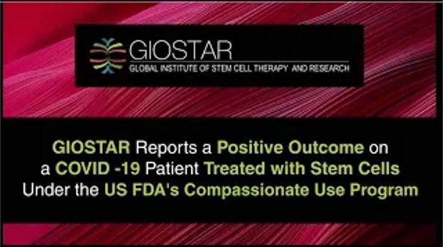 GIOSTAR Announces FDA Approval Under Compassionate Use for a COVID-19 ...